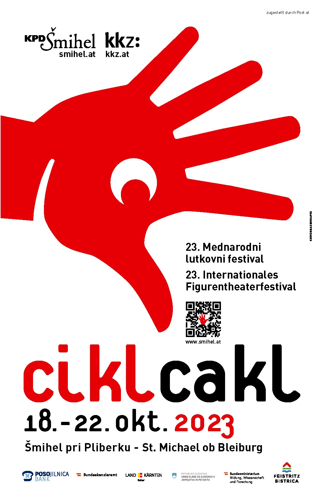 23. mednarodni lutkovni festival “CIKL CAKL” v Šmihelu pri Pliberku ...