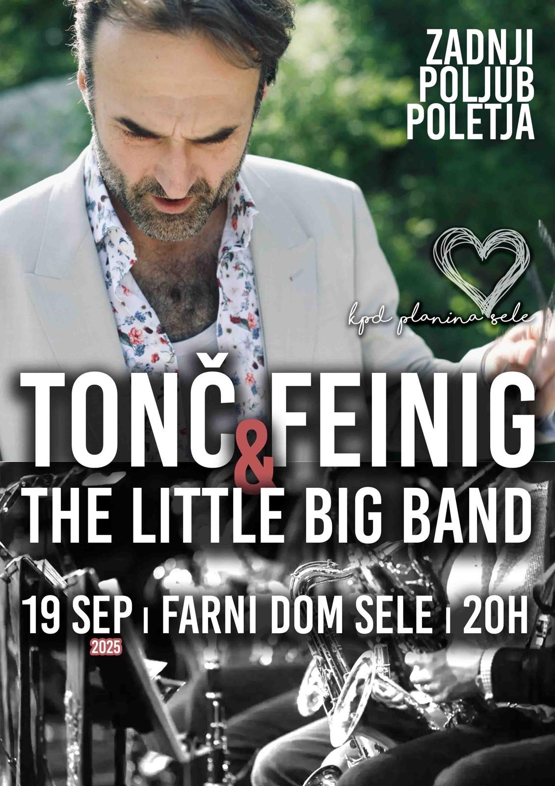 ZADNJI POLJUB POLETJA – TONČ FEINIG & THE LITTLE BIG BAND – slovenci.si